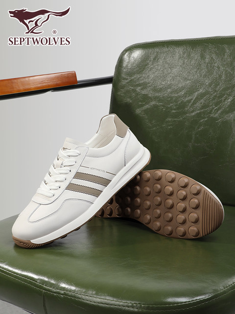 Seven Wolves men's shoes 2025 new men's casual shoes versatile thick ...