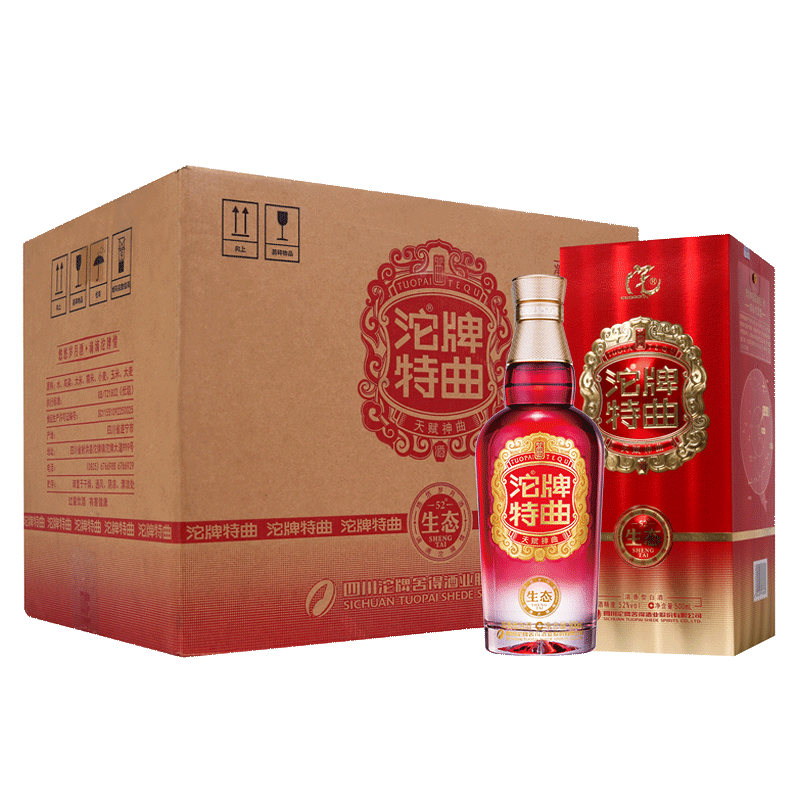 Tuopai Ecological Tequ Liquor 52% 500ml strong aroma high liquor ...