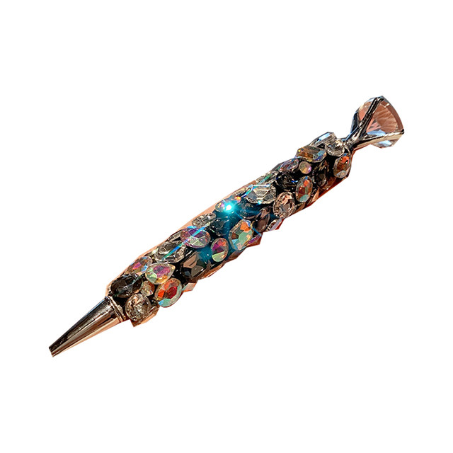 Large diamond crystal ballpoint pen ins Korean version signature pen ...
