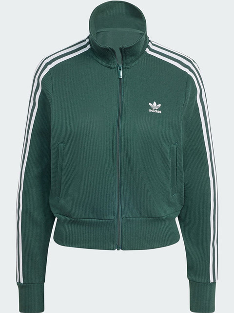 adidas Adidas Clover Women's 2024 Autumn and Winter Stand Collar Retro ...