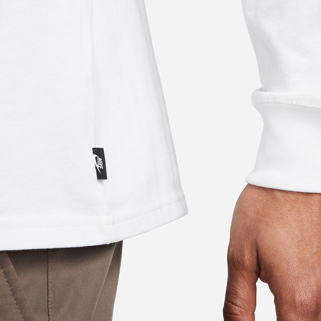 Nike Men's 2024 Autumn New Sportswear Casual Round Neck Long Sleeve T-Shirt DO7391-100