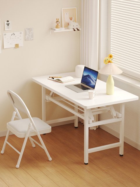 Desktop computer table Furnishing Simple Student Desk Bedroom Girls ...