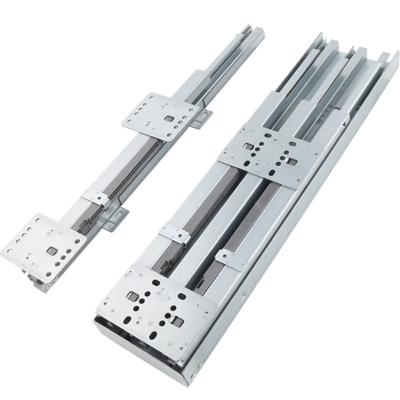 Top and Bottom Heavy-Duty Rails Wardrobe Cabinet Push-Pull High Cabinet ...