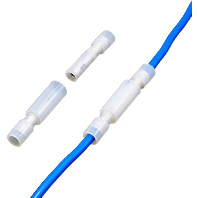 100 sets of white docking terminals Nylon Soner 0.5-078 male and female ...