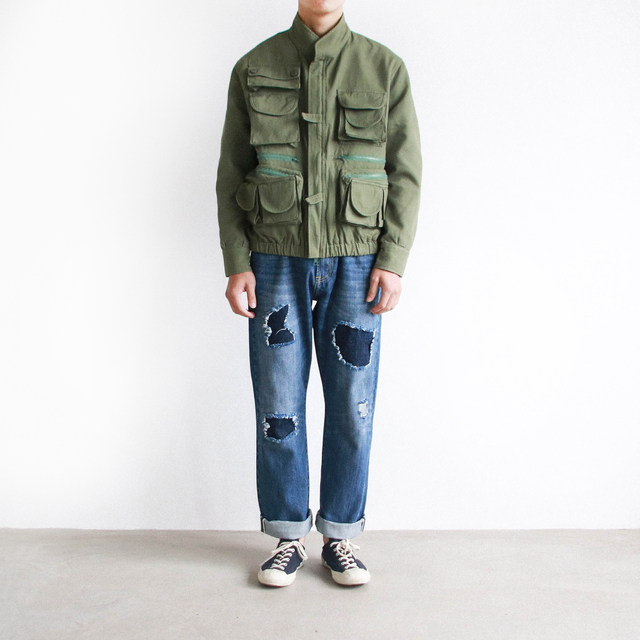 Multifune Militch Jacket's multi -bags of military style functional jackets