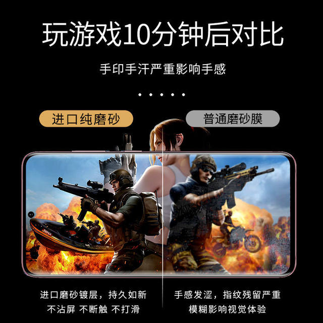 Suitable for Samsung S20ULTRA mobile phone anti-sweat-proof matte water ...