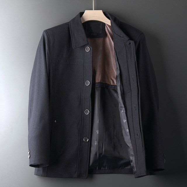 Spring and Autumn Thick Middle-aged and Elderly Extra Large Jackets Men ...