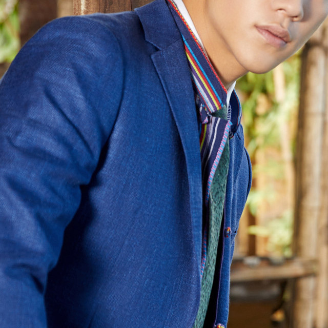 Youngor men's suits spring new official business casual wool linen ...