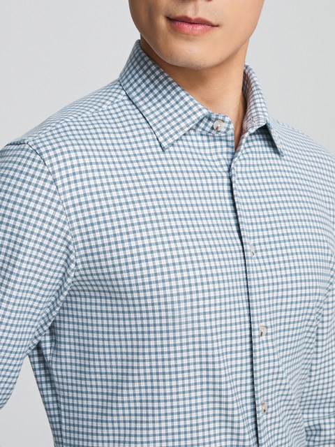 Yager men's shirt spring and autumn new official business casual work ...