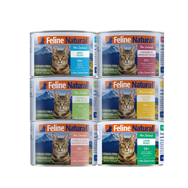 New Zealand imported k9 cat canned grain-free staple food cat can 170g ...