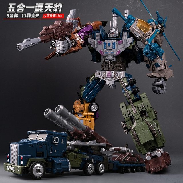 Fit deformation toy robot genuine Hercules Huntian Leopard engineering ...