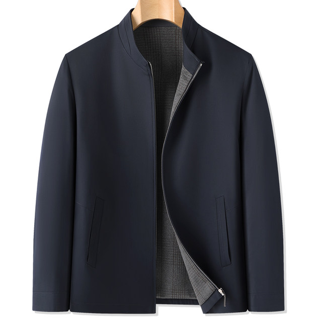 Plus size men's spring and autumn new business jackets extra large fat ...