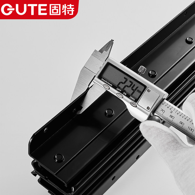 Good Heavy-Duty Stair Cabinet Track Slide Rail Bottom Drawer Storage ...