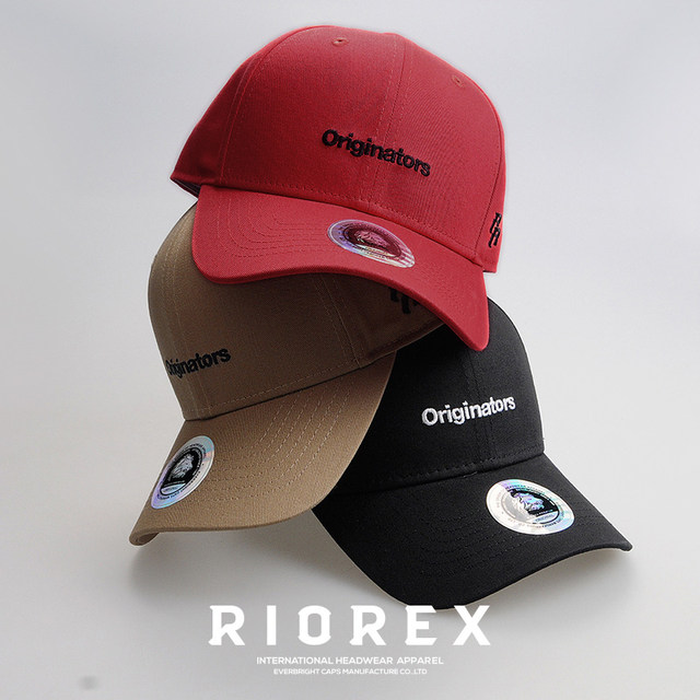 RIOREX hat men's baseball cap women's large head peaked cap versatile ...