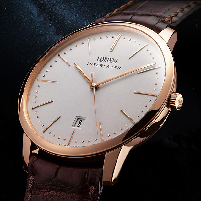 Robins brand official genuine watch Men's full -automatic mechanical ...