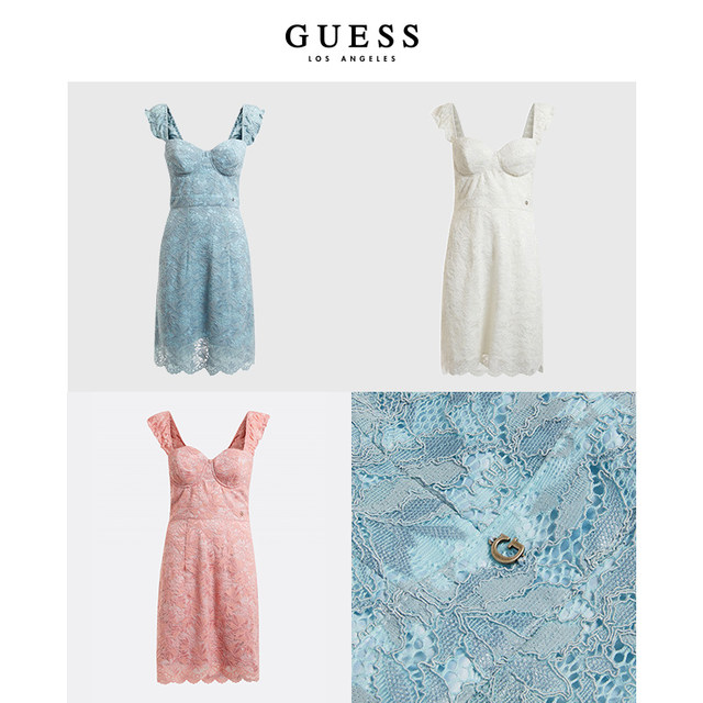 GUESS Ms. Millennial Hot Girl Blue Fashionable Versatile Design Pure ...