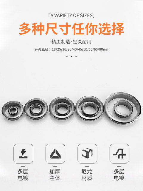 Decorative cover, cabinet hole plug, desktop desk threading cover, hole ...