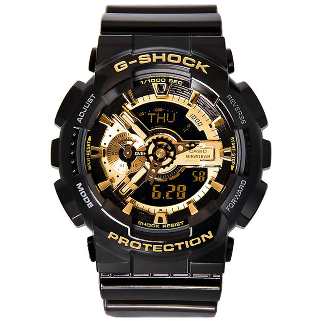 Casio Black Samurai GA-110GB Goku Waterproof Men's Watch Casio Black ...