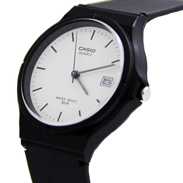 CASIO Casio watch men's classic net red watch small black watch MW-59 ...