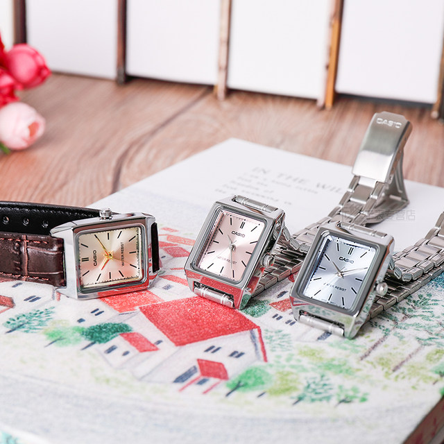 Japanese Casio net red small square watch female casio classic retro ...