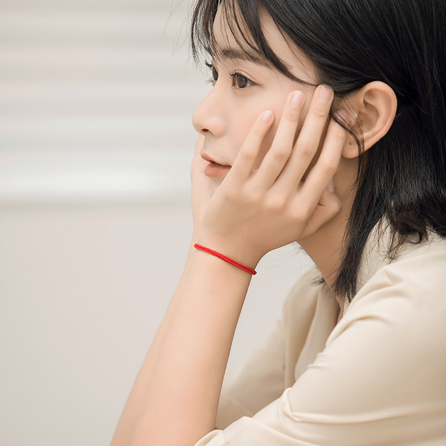 The fate of the red rope bracelet Tai Sui hand rope amulet amulet and ...