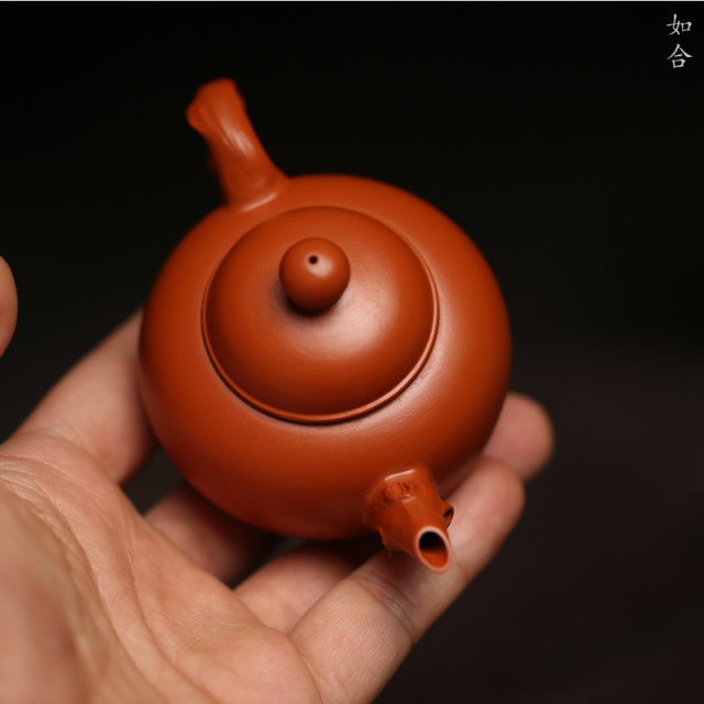 Fully handmade dead wood horizontal pot Kung Fu teapot original mineral ...