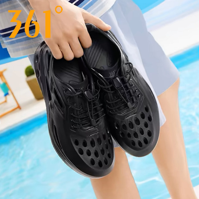 361 Crocs Men's Shoes 2024 New Autumn and Winter Men's Slippers ...