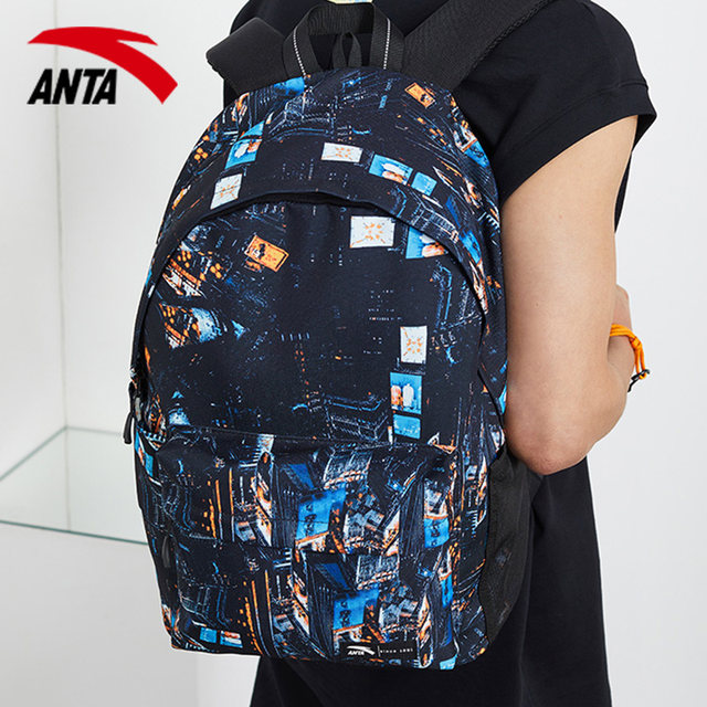 ANTA Backpack for Men and Women 2024 Summer New Trendy Computer Bag ...