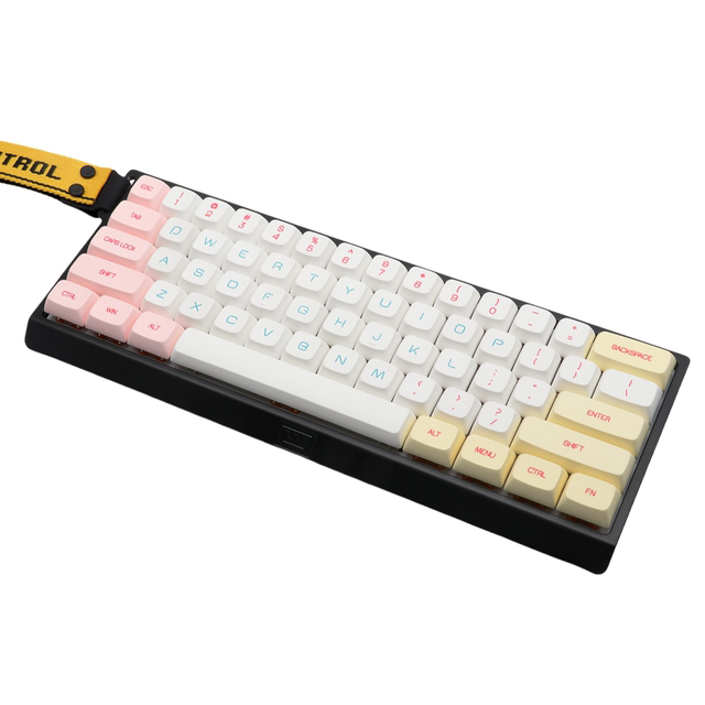 Macaron Keycap Pbt Sublimation Personalized Customized 87-Key ...