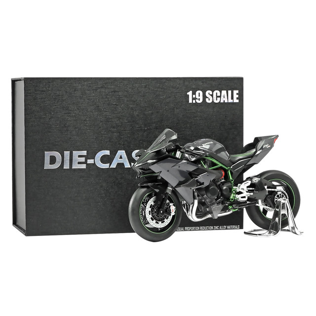 1:9 Kawasaki h2r motorcycle model simulation alloy motorcycle ...