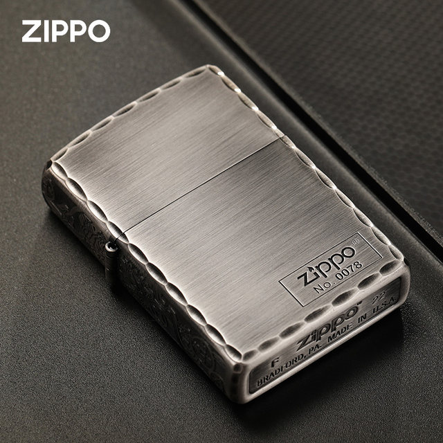 Genuine Zippo lighter genuine three-sided lucky drawing Pixiu zipoo ...