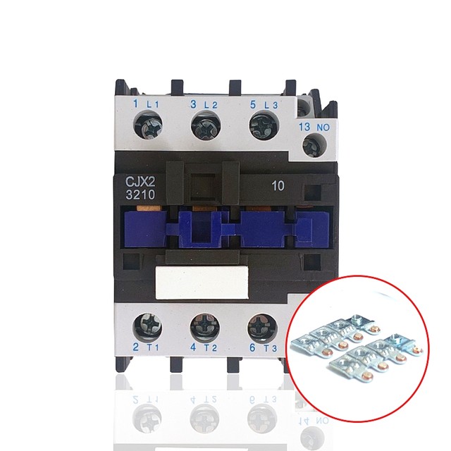 AC contactor 220V three-phase CJX2-181025103210121009106511380v36V