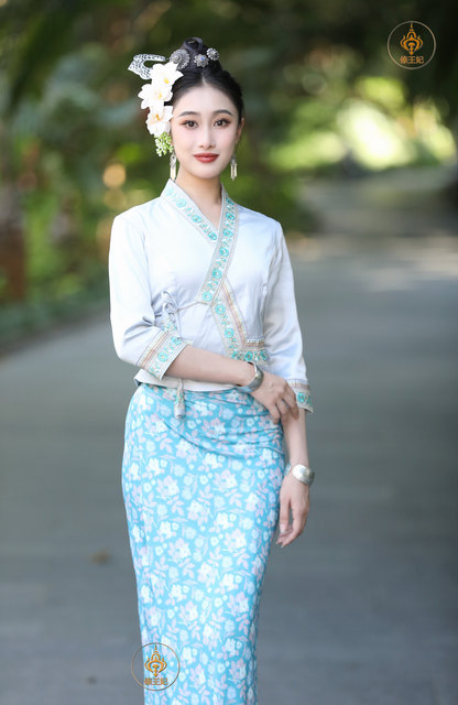 Dai clothing women's suit National suit spring and summer new elastic ...