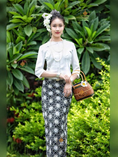 Dai Ethnic Traditional Clothing Women's Suit Spring and Summer Daily ...