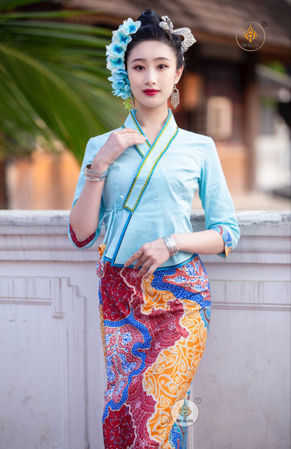 Dai princess clothing Dai traditional spring and summer women's set ...