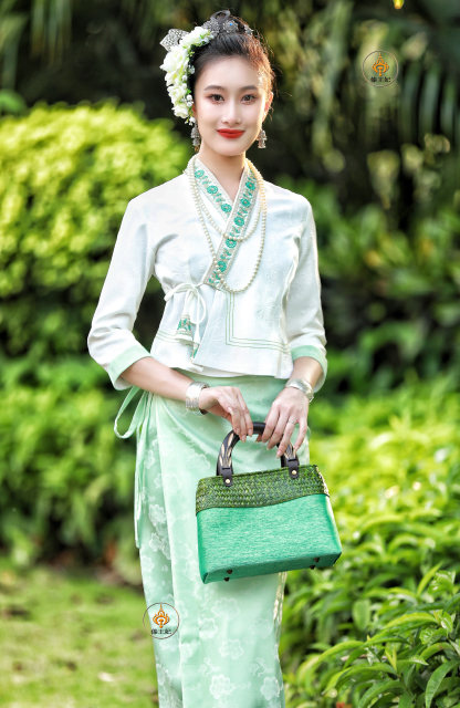 Dai clothing women's suit Xishuangbanna new spring and summer clothing ...