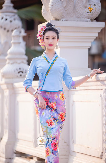 Dai princess clothing Dai traditional spring and summer women's set ...