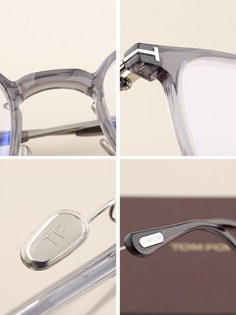 Tomford Tom Ford Glasses Female Retro Elegant Frames Anti -Blues Anti -Blu -ray Male TF5923