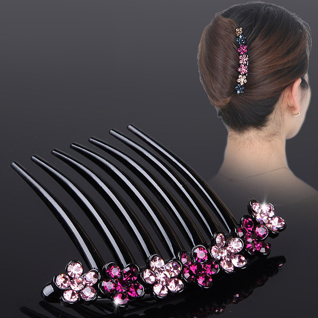 Hairpin Korean simple hairpin hairpin hair accessories rhinestone ...
