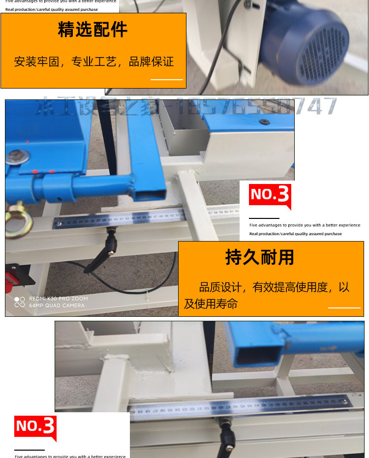 Woodworking machinery double-end size adjustable sawn wood pallet ...