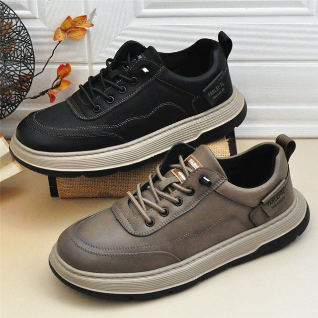 Autumn and winter Old Beijing Ernong Shoe Male Thin Wells Warm Style ...