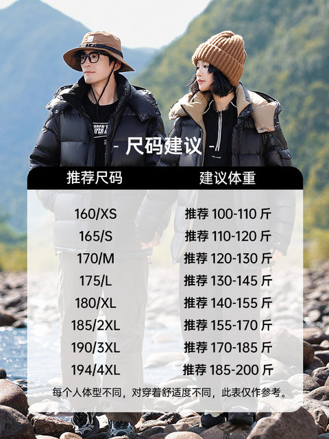 Yalu pole cold down jacket Men's short 2024 winter new thickened warm ...
