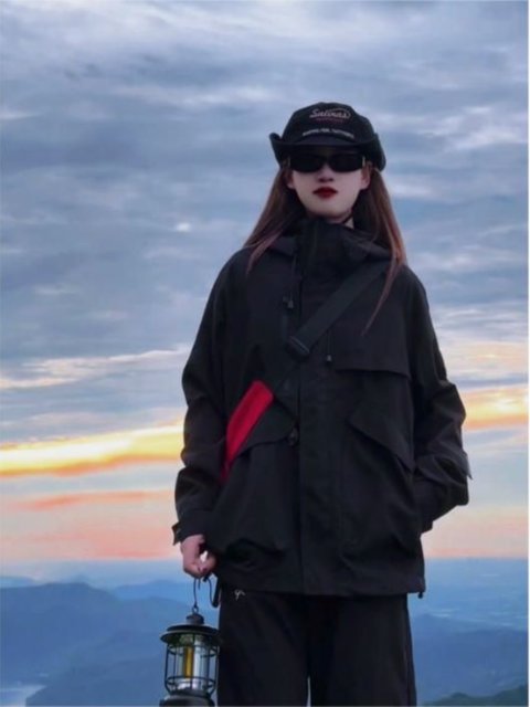 Spring and Autumn Jacket Men's and Women's Shock Clothes 2025 New Small ...