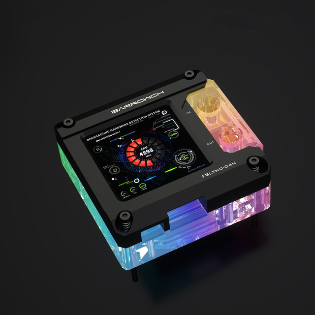 BarrowchINTEL full platform CPU digital display split water block ...