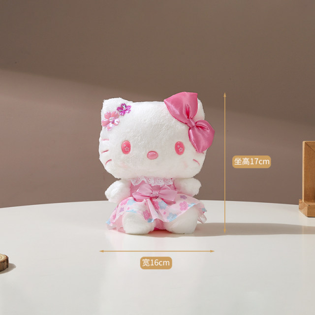 Japan Sanrio hellokitty genuine Sakura Hello Kitty kt cat doll doll ...