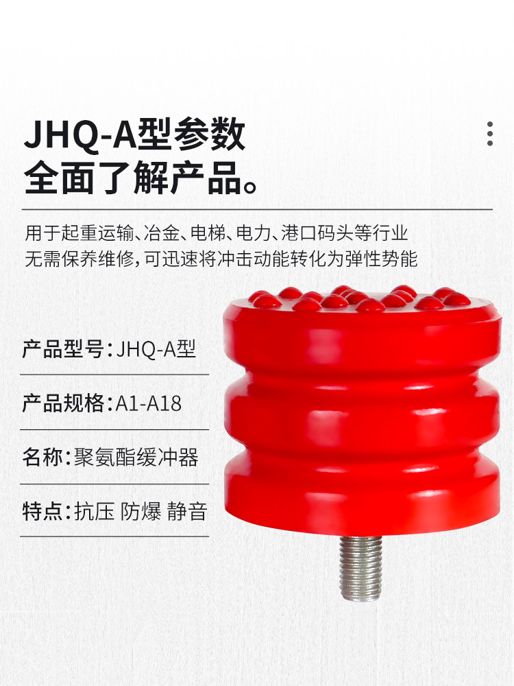 Shanghai Baiya Polyurethane Buffer JHQ-C/A - Crane, Gantry & Elevator ...