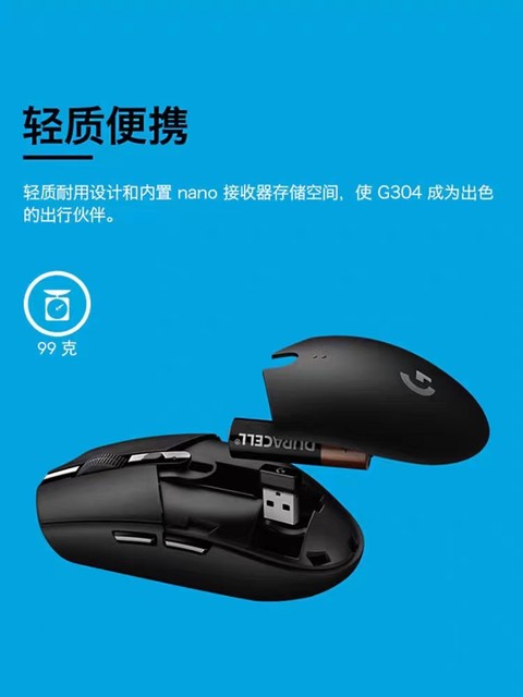 Logitech G304 gaming wireless mouse black and white blue purple green ...