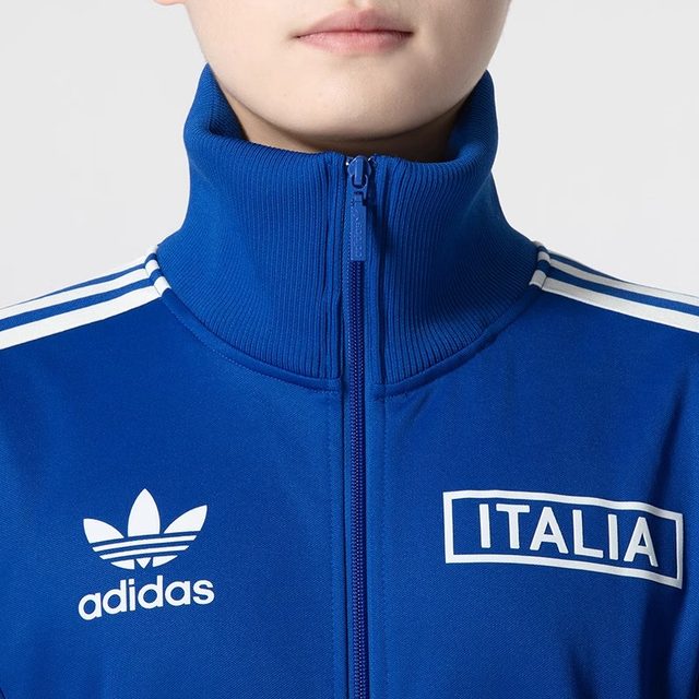 Adidas clover men's spring and autumn woven jacket football training ...