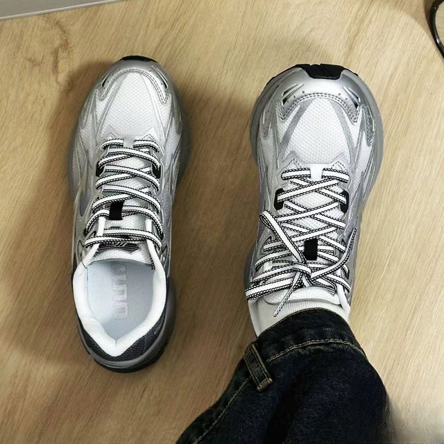 Mizuno HALO MIX heightening support wrapping retro trend jogging ...