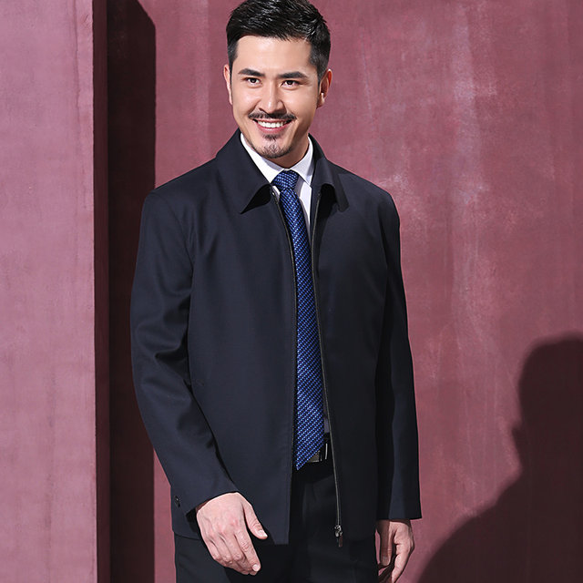 Broken code special price Hongdu jacket men's middle-aged and elderly ...